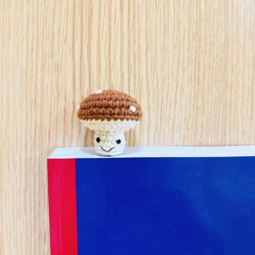 Amazon.com: Handmade Crochet Bookmark Cute Bookmarks for Women Knitted ...