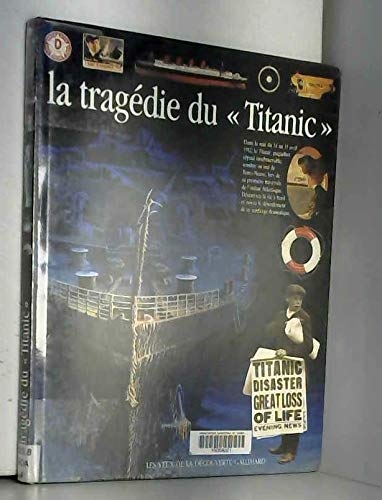 Amazon.com: LA TRAGEDIE DU TITANIC: 9782070527540: Adams, Simon: Books