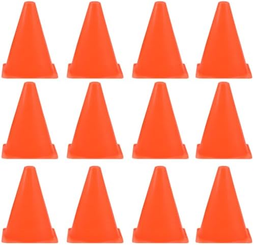 Sport Training Cones for Football 18cm, 12PCS Sports Cones Marking ...