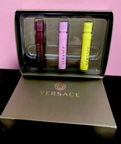 Amazon.com : Versace Women Gift Set Trio Eau De Toilette Mini Travel ...