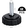 Amazon.com: Aruicheng Furniture Levelers 12 PCS Furniture Feet Screw in ...