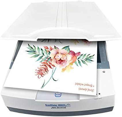 M-Cab ScanMaker-9800XL Scanner à Plat avec Logiciel SilverFast 1600 x ...