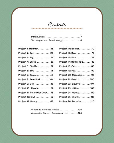 Snapklik.com : Amigurumi Crochet: Farm And Forest Animals: Includes 26 ...