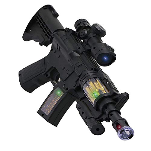 Ravishing Sub Machine Gun Toy Rifle - Toy Gun Features Flashing Light ...