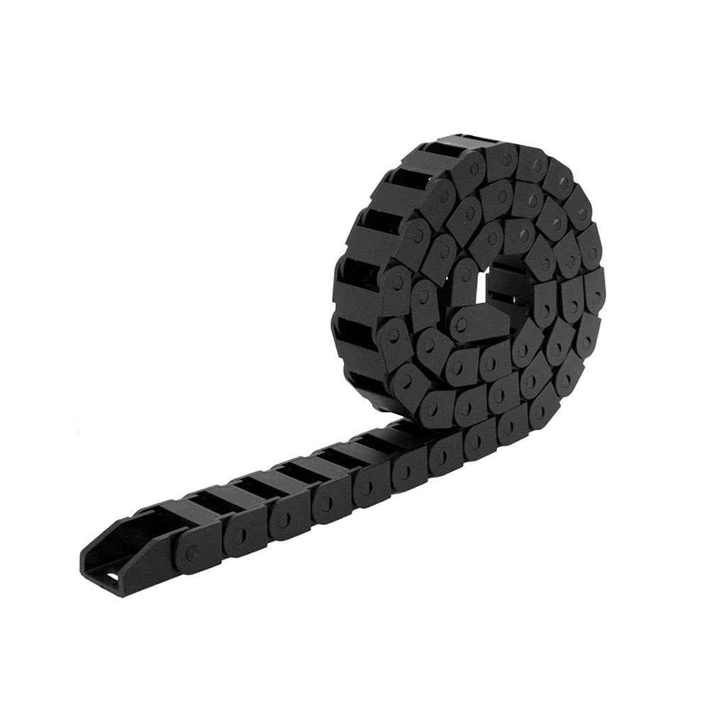 Drag Chain 1M Length, Drag Chain, 3D Printer Drag Chain, Black Plastic ...