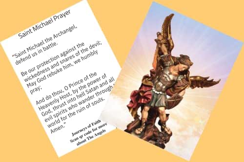 Amazon.com: Saint Michael Prayer Card (20 Pack) : Home & Kitchen