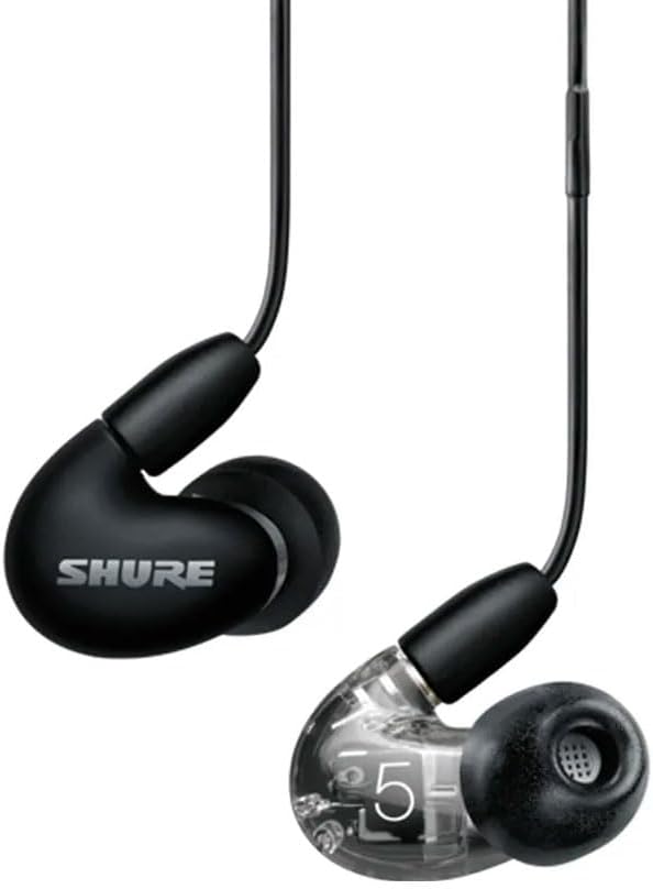 Amazon.com: Shure SE535-CL Professional Sound Isolating Earphones, High ...