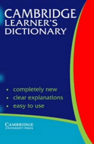 Cambridge Learner's Dictionary: Cambridge: 9780521663663: Amazon.com: Books