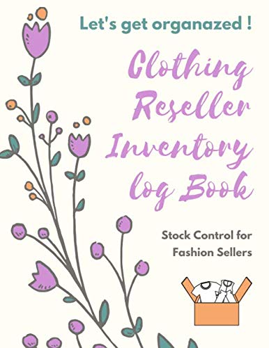 Amazon.com: Clothing Reseller Inventory Log Book: Product Listing ...