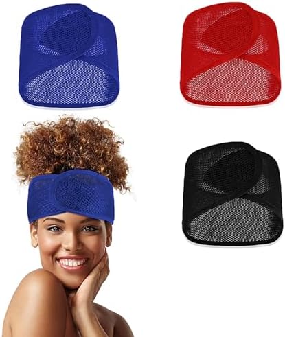 Amazon.com : Xuhal 4 Pieces Mesh Hair Wraps for Black Women - Sleeping ...