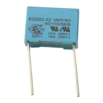 5pcs 0.33UF 305V B32922 X2 MKP/SH from 1.5CM: Amazon.com: Industrial ...