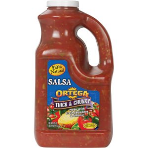 Amazon.com: Ortega Medium Thick & Chunky Salsa 135 OZ (8 LB 7 OZ)