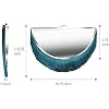 Amazon.com: MOTINI 25"x 20" Beveled Decorative Wall Mirror Contemporary ...