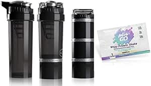 Amazon.com: Cyclone Shaker Cup Set of 3 - 22 oz Shaker Bottle, 32 oz ...