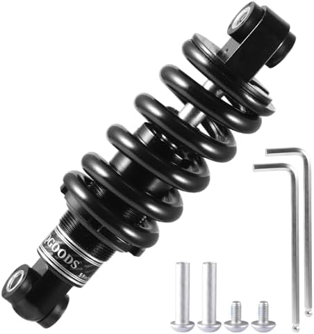 Amazon.com: Mountain Bike Rear Shock Absorber MTB Bicycle Rear Guts ...