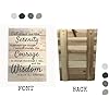 Amazon.com: Real Wood Serenity Prayer Sign - 12"x17" - Charming ...