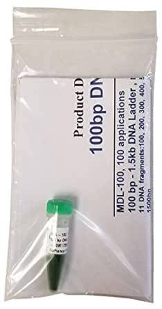 100bp DNA Ladder, 100 Applications : Amazon.in: Industrial & Scientific