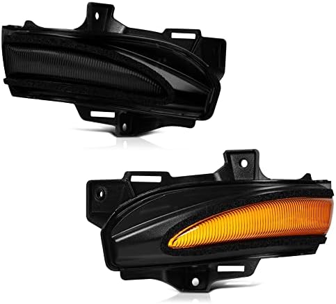 VIPMOTOZ Full LED Amber Front Side Marker Lights Compatible
