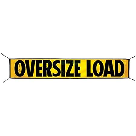 Amazon.com: Mesh Oversize Load Banner with Grommets 12 Inch x 72 Inch ...