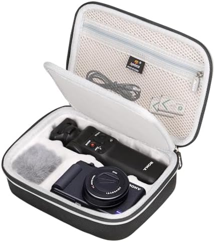 Amazon.com : Canboc Carrying Camera Case for Sony ZV-1/ZV-1F/ZV-1 II ...