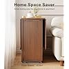 Amazon.com: AnywaysWood 1 Solid Wood Folding Dining Table, Space Saving ...