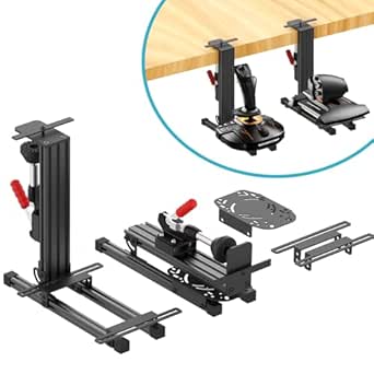 Amazon.com: wuutyty 2-Pack Universal Flight Simulator Desk Mount ...