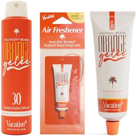 Amazon.com: Vacation Orange Gelée SPF 30 Sunscreen Bundle - Gel Tube 3. ...