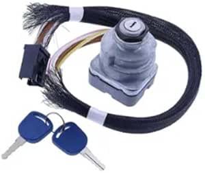 Amazon.com: Ignition Switch with Key 87561528 for New Holland T6020 ...