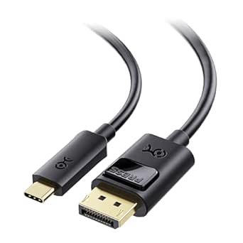 Cable Matters USB-C to DisplayPort Cable 4K 60Hz - 182cm Black ...