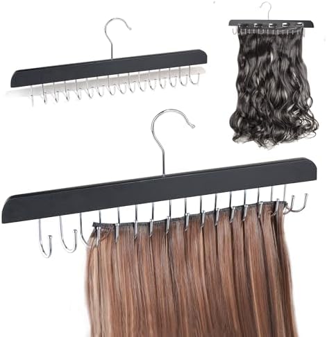 Amazon.com: AIHOPESTO Hair Extension Holder - Professional Full Length ...