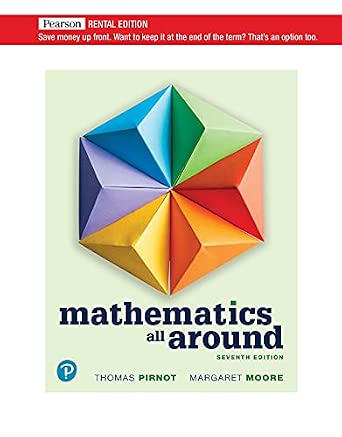Amazon.com: Mathematics All Around [RENTAL EDITION]: 9780136921950 ...