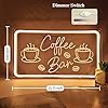 Planzo Coffee Bar Neon Sign Light for Restaurant Coffee Shop Cafe Bar ...