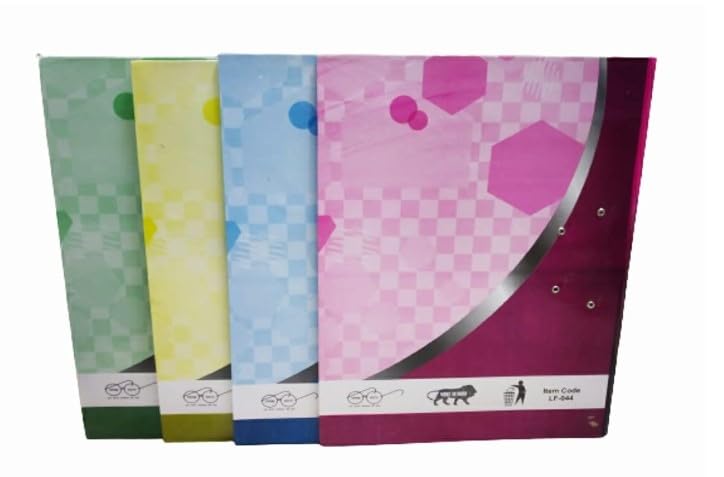 HRISHIKESH Index File, Lever Arch File, Pack of 4, Box File, Index ...