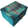Amazon.com: RK Collections Nautical Sea Turtle Keepsake Box | Home ...
