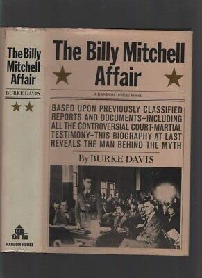 Rare The Billy Mitchell Affair (Court Martial testimony etc) by Burke ...
