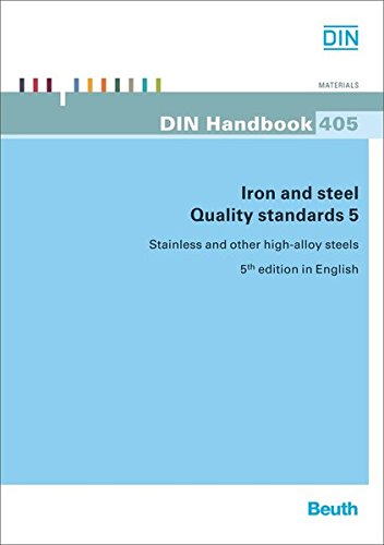 DIN HANDBOOK 405 Iron and Steel Quality Standards 5 (Iron and Steel ...