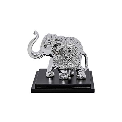 Buy Elephant Silver Statue - Pure 999 Silver Statue - Showpiece/Home ...