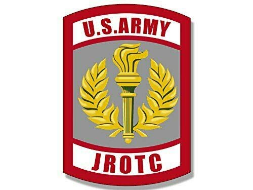 Buy 3x4 inch Army JROTC Seal Shaped Sticker (Junior ROTC Logo) Vinyl ...