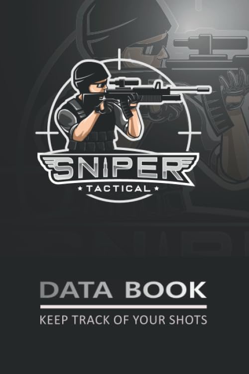 Sniper Data Book: Long Range Shooting Log Book. Handy Target Diagrams ...