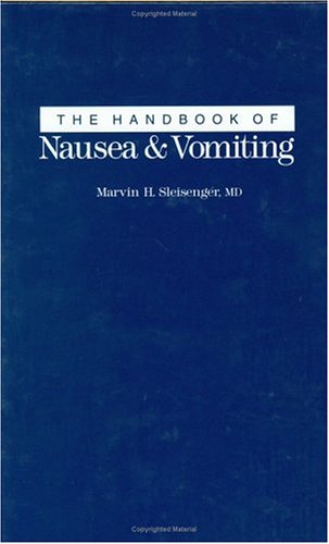 The Handbook of Nausea and Vomiting: 9781850705284: Medicine & Health ...