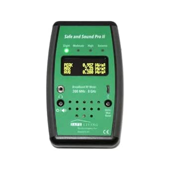 Safe and Sound PRO II RF Meter 200MHz - 8GHz - Perfect for Measuring ...