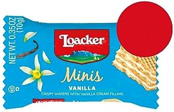 Amazon.com: Loacker Minis Wafer Cookies - 30% Less Sugar, Premium Cream ...