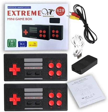 Buy Viart Creation™ Extreme Mini Plug and Play Wireless Game Box HD ...