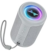 Amazon.com: LENRUE Small Portable Bluetooth Speaker with Lights, TWS ...