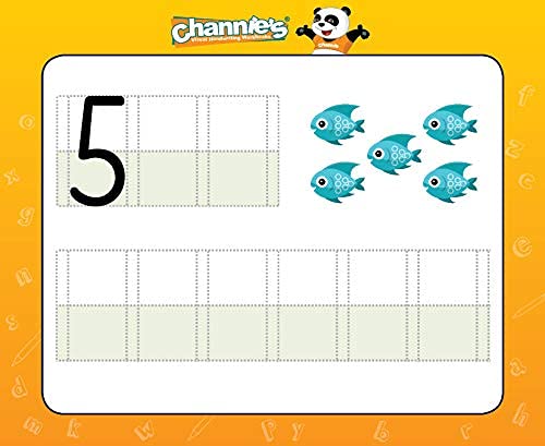 Snapklik.com : Dry Erase Number & Alphabet Flashcards For Kids Ages 3-5 ...