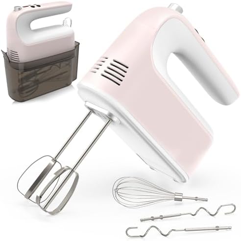 Amazon.com: Juimma Hand Mixer Electric Handheld, 9-Speed 400W Kitchen ...