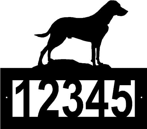 Amazon.com: Custom Crafted LABRADOR Steel Address Sign : Tools & Home ...