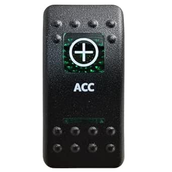 Car switch button Led Light Bar Rocker Switch SPST 5Pins/DPDT 7Pins For ...