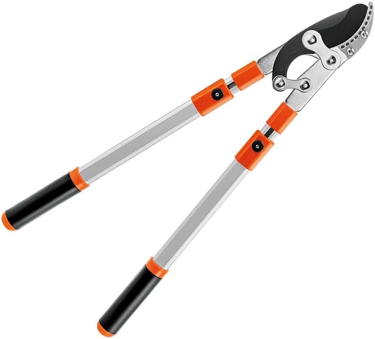 Sharpex Professional Ratchet Anvil Lopper with Compound Action, Sturdy ...