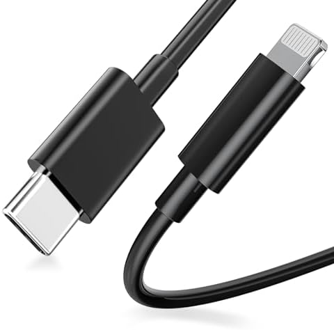 Amazon.com: USB C to Lightning Cable 3FT 2Pack [Apple MFi Certified ...